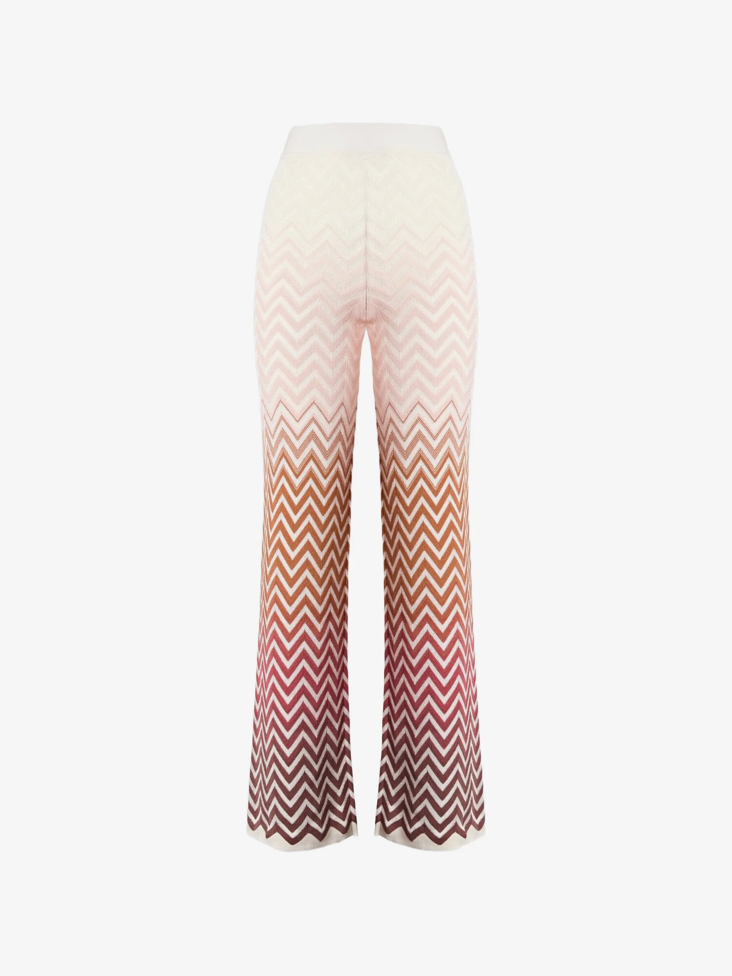 Брюки клеш Missoni Zigzag-patterned trousers