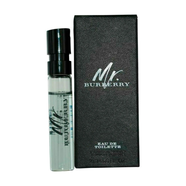 Burberry Mr Burberry парфюм для мужчин 2 мл сэмпл - Барбери Мистер Барбери миниатюра туалетной воды