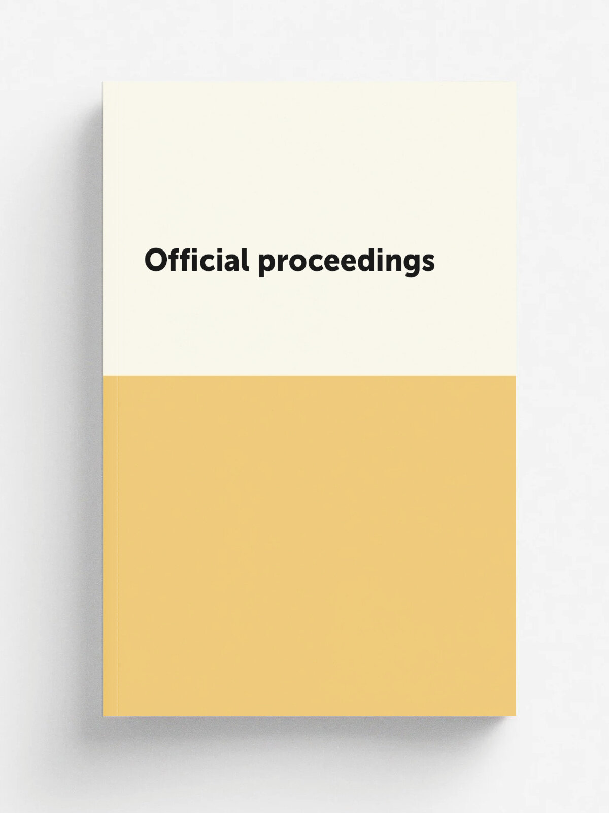 Official proceedings | Montreal | Репринт