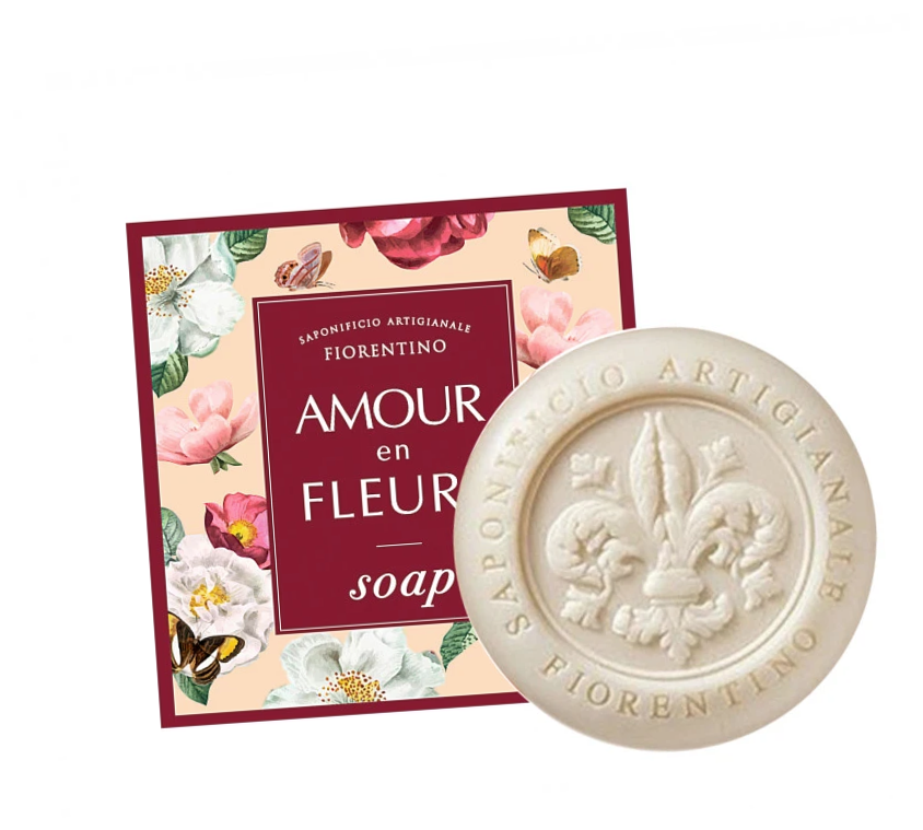 Туалетное мыло Nouvelle Etoile Amour En Fleurs для женщин 100 гр - Любовь В Цветах