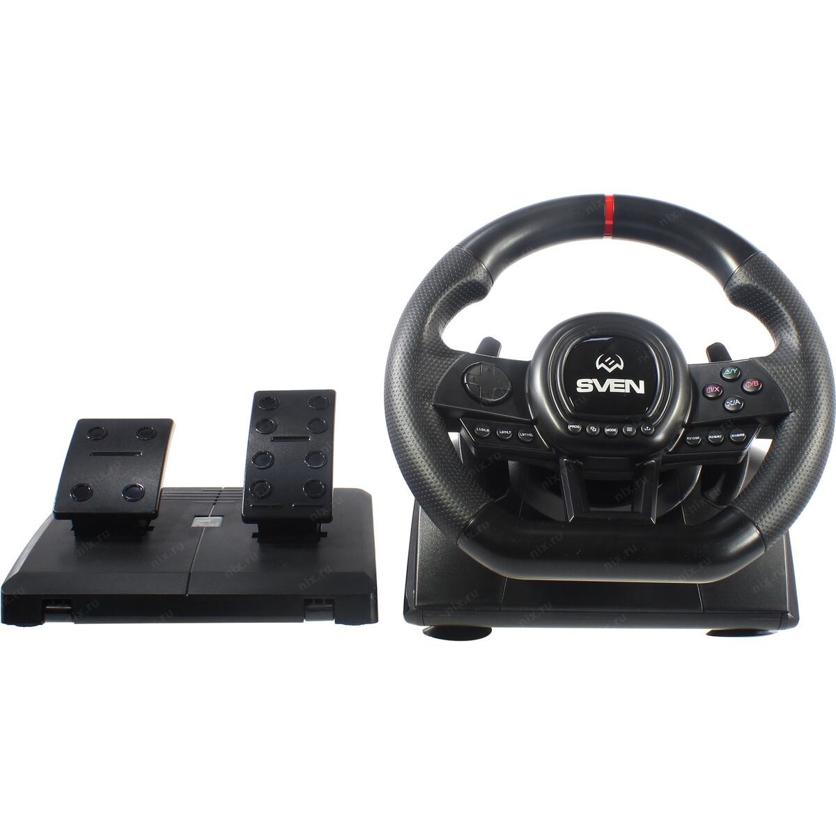 Руль SVEN GC-W650 Black (Vibration, рулевое колесо, педали, 21кн, USB/PS3/PS4/Xbox/Andr) — фото 1