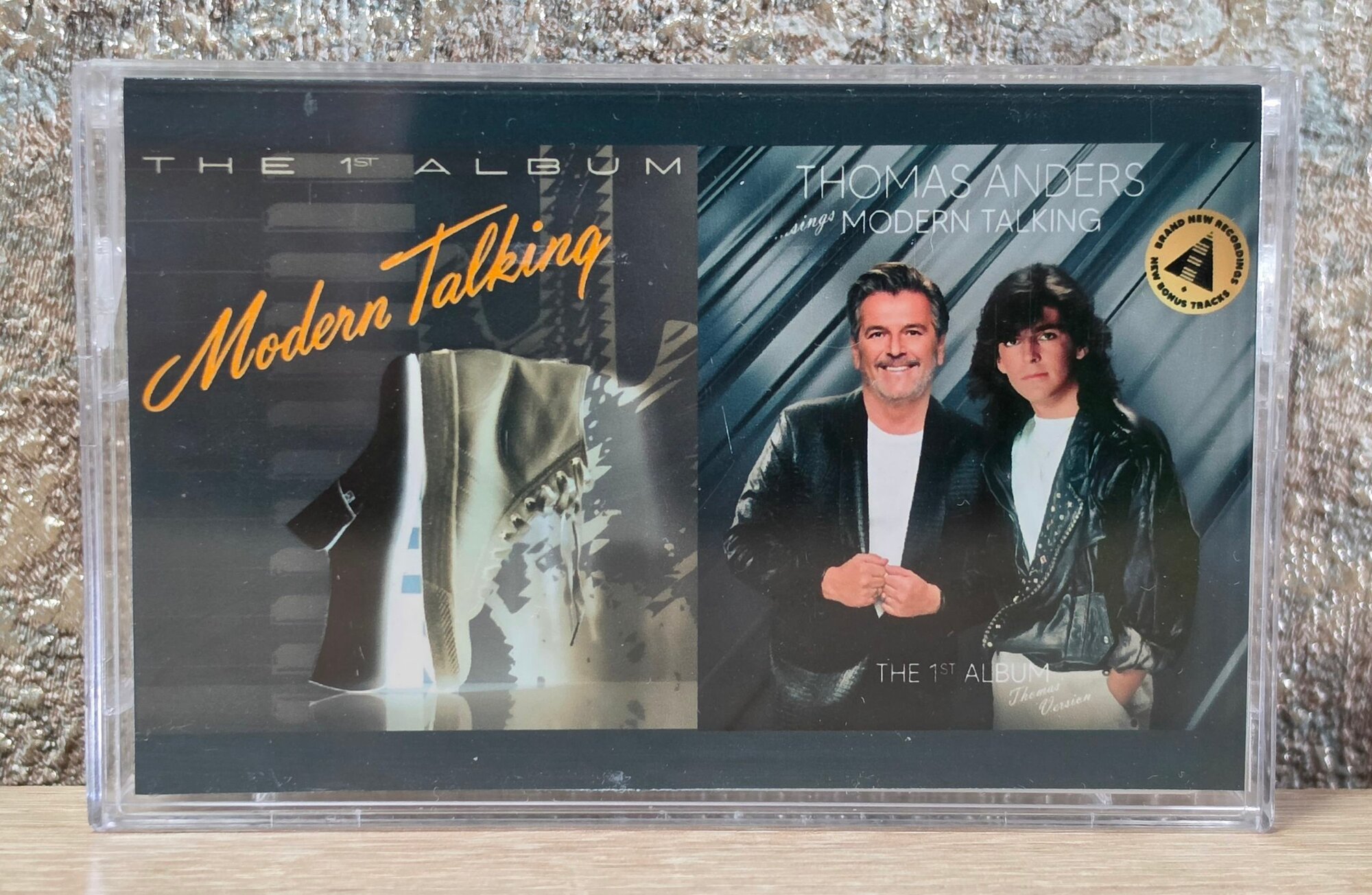 Аудиокассета MODERN TALKING первый альбом (старая +новая версия)