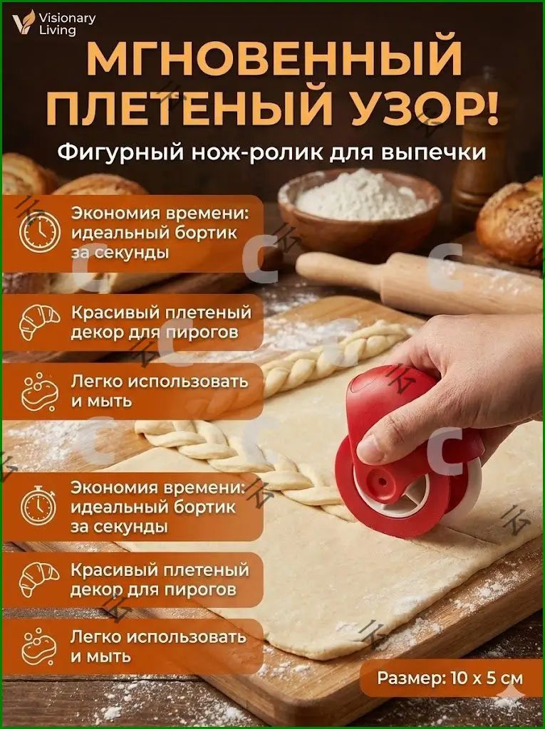 Набор для выпечки ML001, 10 см х 5 см, 1 предм.