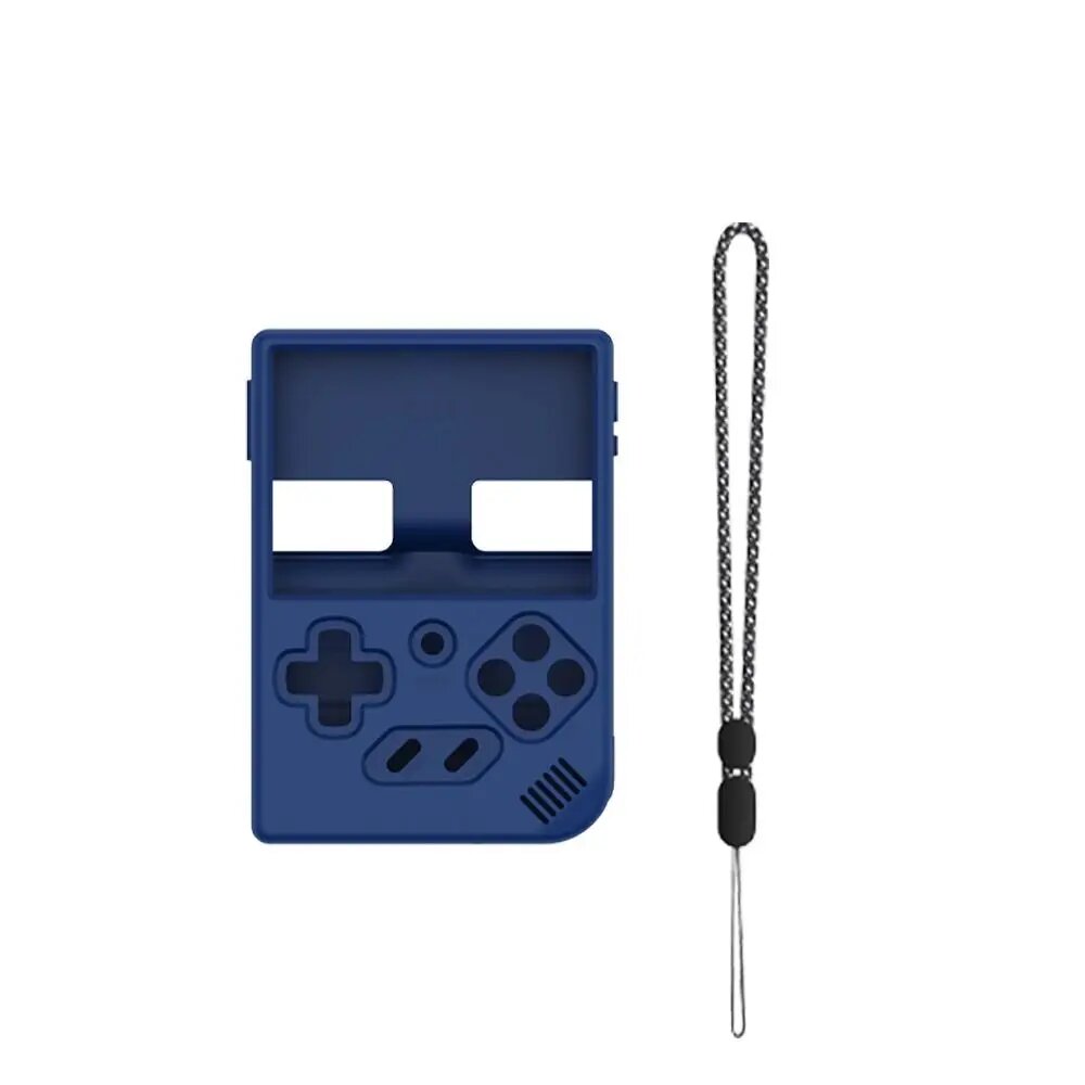 Силиконовый чехол для ANBERNIC RG35XX Plus Синий, Dark Blue