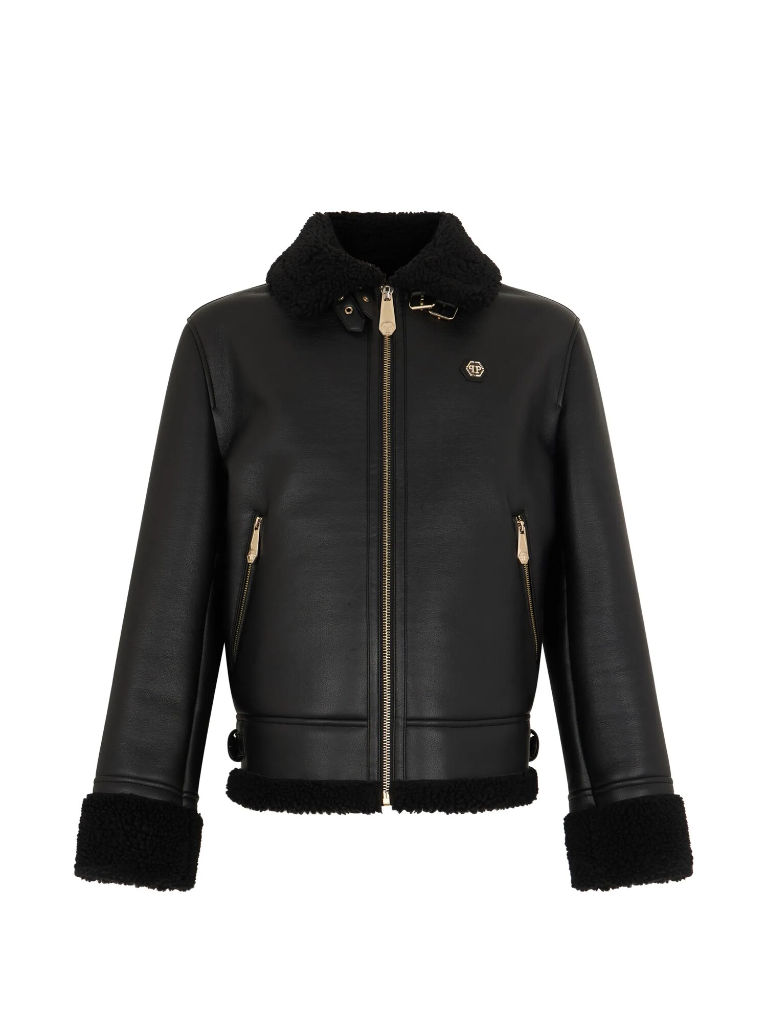 Куртка кожаная PHILIPP PLEIN