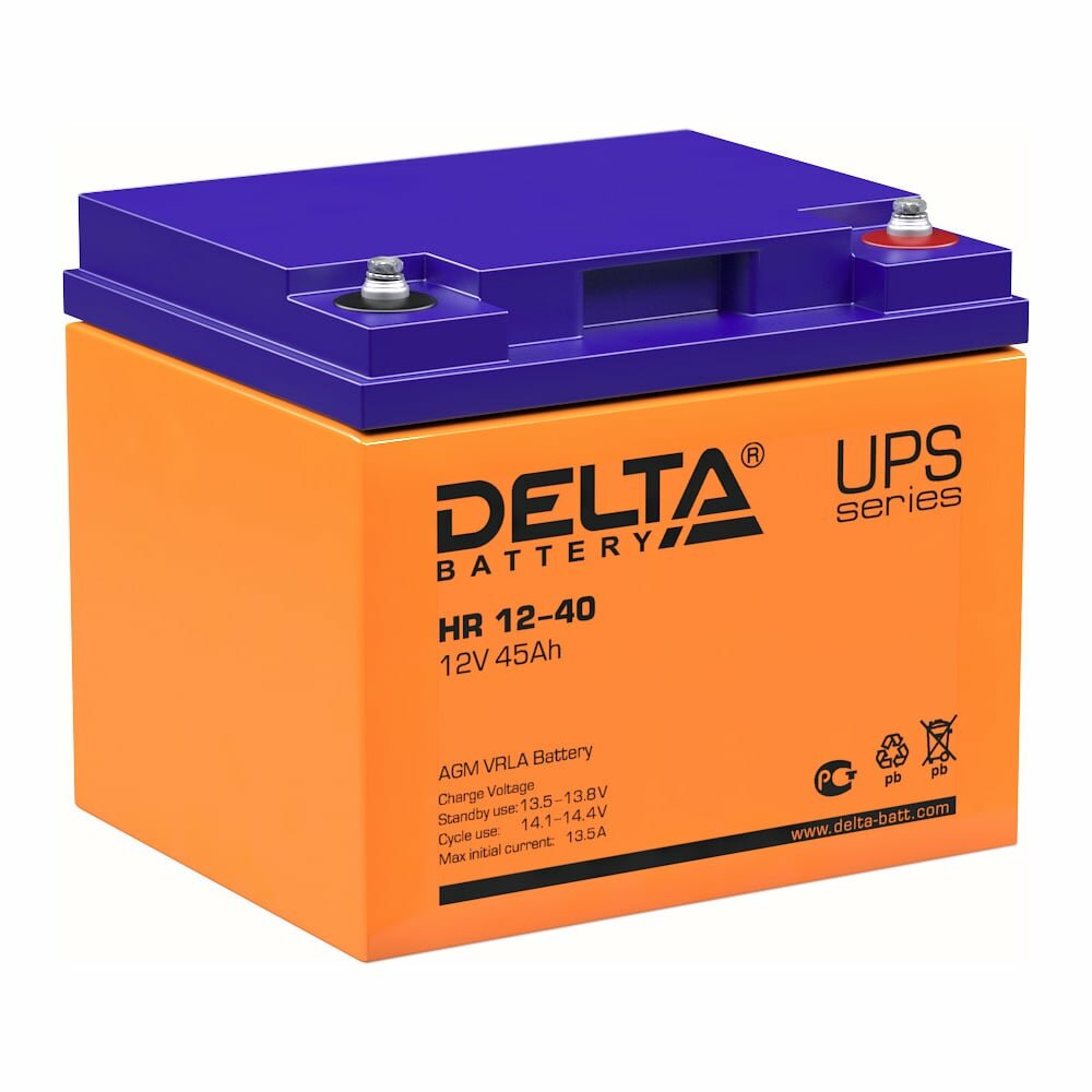 Батарея аккумуляторная Delta HR 12-40 / HR 12-40 L