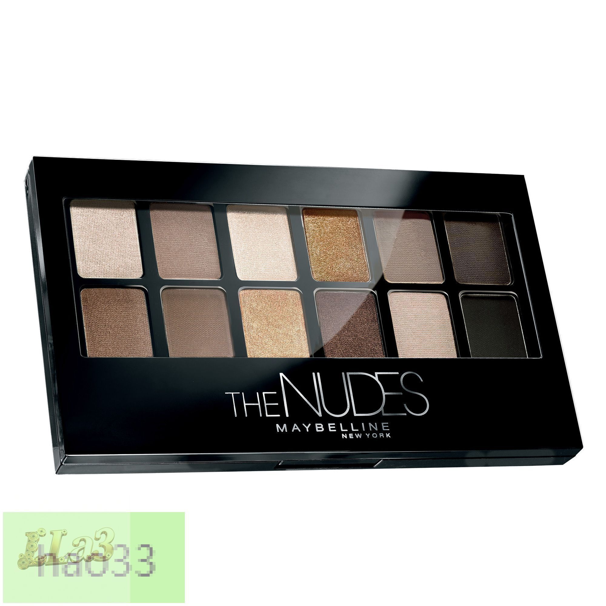Палитра теней для век Maybelline New York - The Nudes Palette.