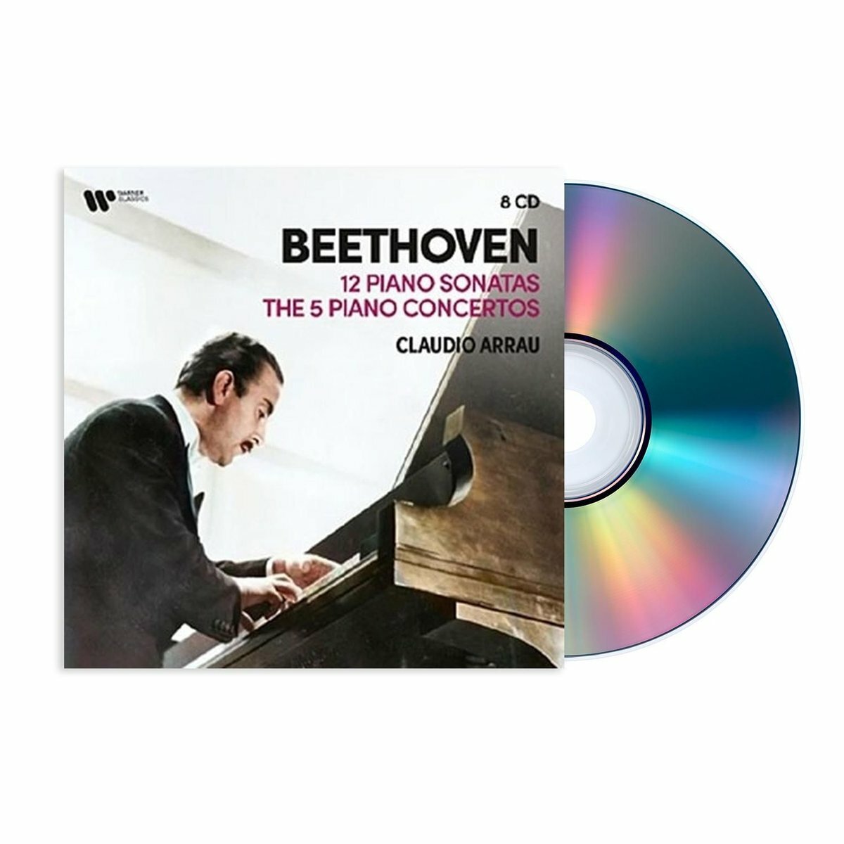 Музыка CD Claudio Arrau - Beethoven: 12 Piano Sonatas, Complete Piano Concertos (2022 Remaster)/Claudio Arau