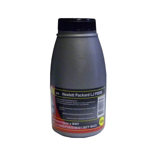 Тонер для HP LJ P2035/2055/M401/MFP M425 (фл.120 гр.) Silver ATM