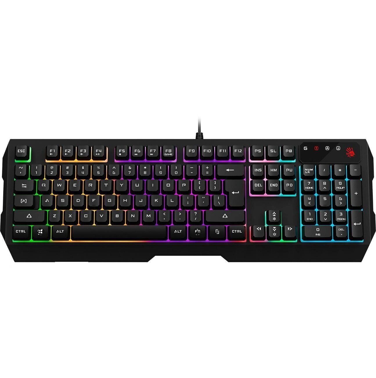 Игровая клавиатура A4Tech Bloody B135N черный