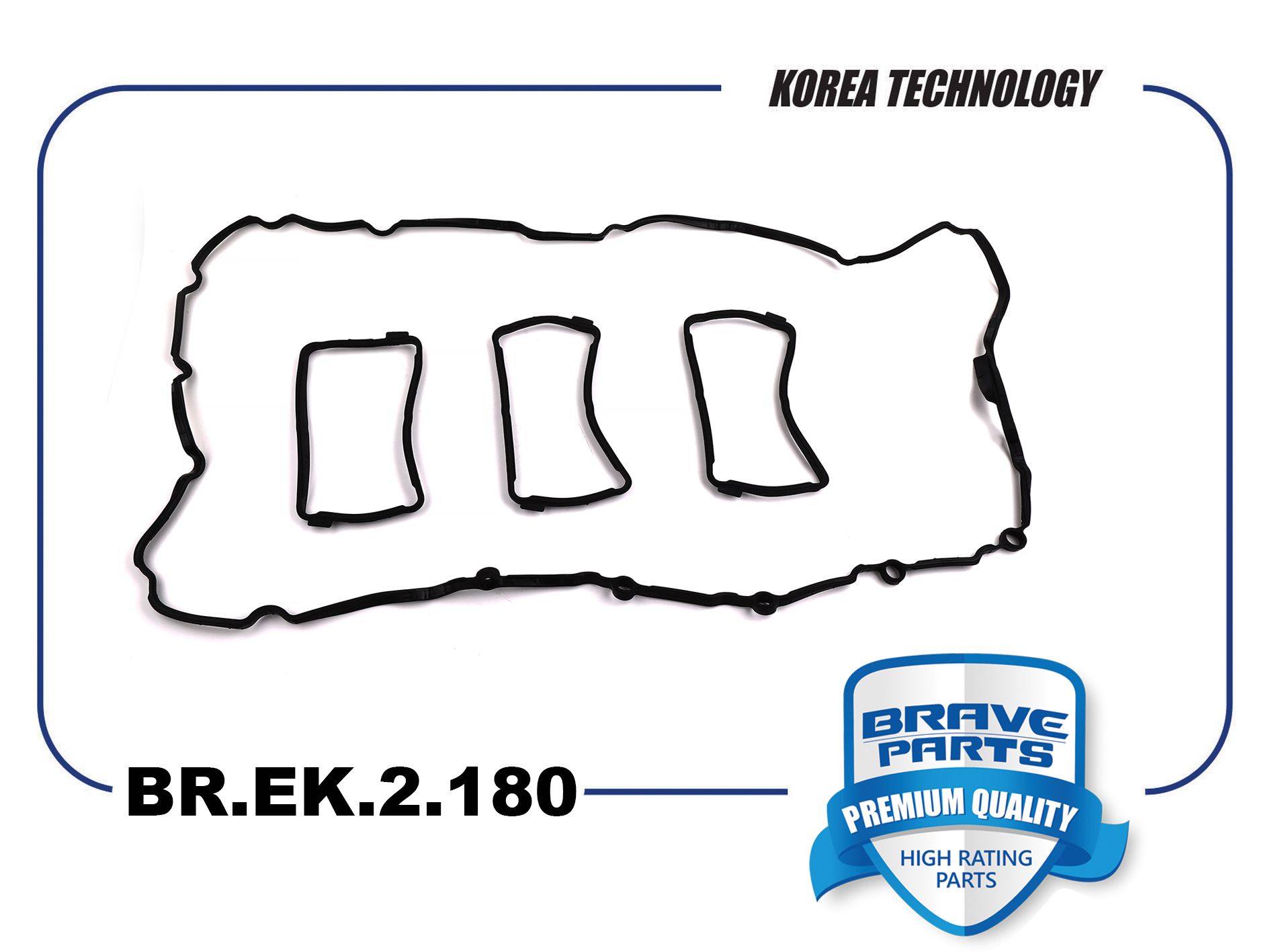 Прокладка клапанной крышки 11127587804 BMW 5 F10 F07 F11 09-, 3 E90-E93 F30-F34 N55