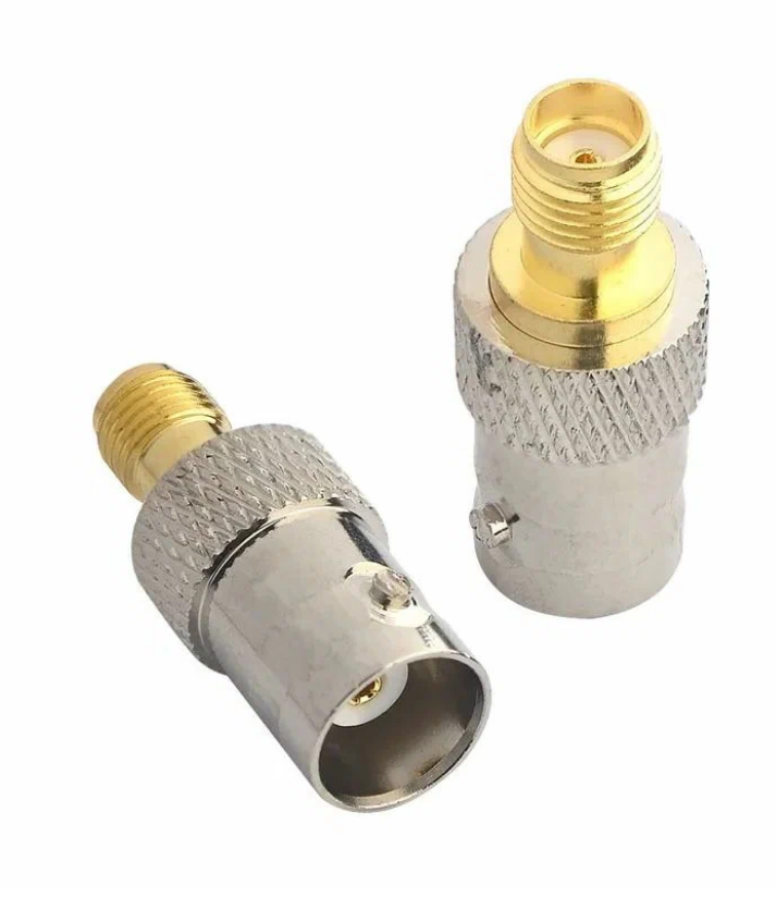 Комплект адаптеров для подключения коаксиального кабеля RF SMA UHF N BNC, SMA - N, SMA - BNC, удлинитель антенны UHF - N WiFi