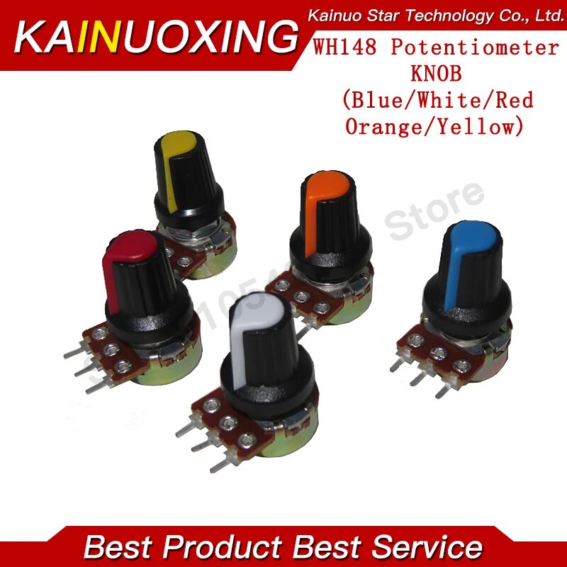 Потенциометр KAINUOXING WH148 100K White