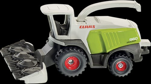 Игрушечная машинка Siku Claas комбайн 1418, зеленый