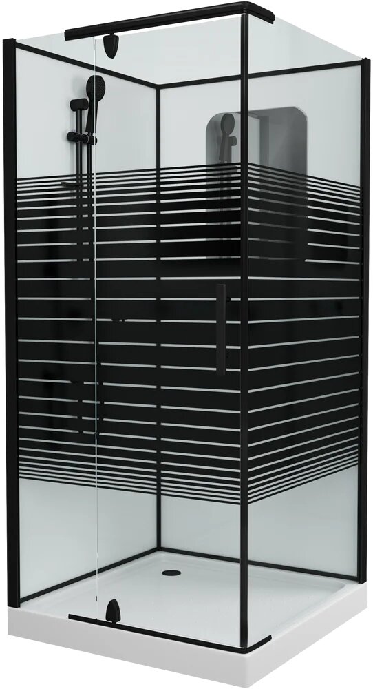 Душевая кабина Grossman GR270QL 100х100 см, без крыши