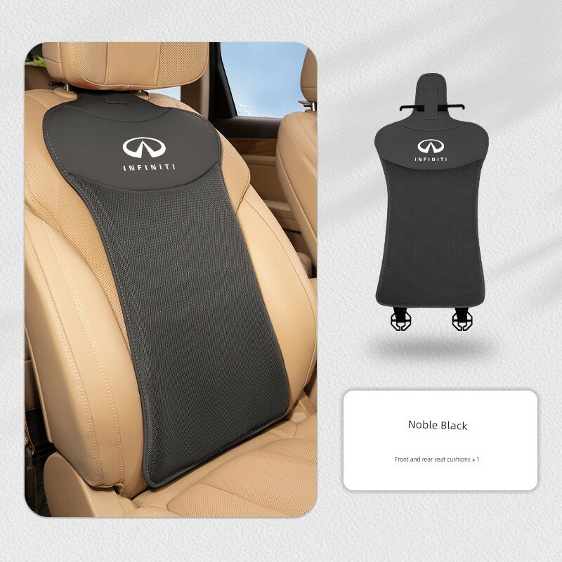 Сиденье для Infiniti с льняной тканью - черное, одиночный комплект для Q50L/QX50/QX60/Q70/Q60/G-Series/FX35