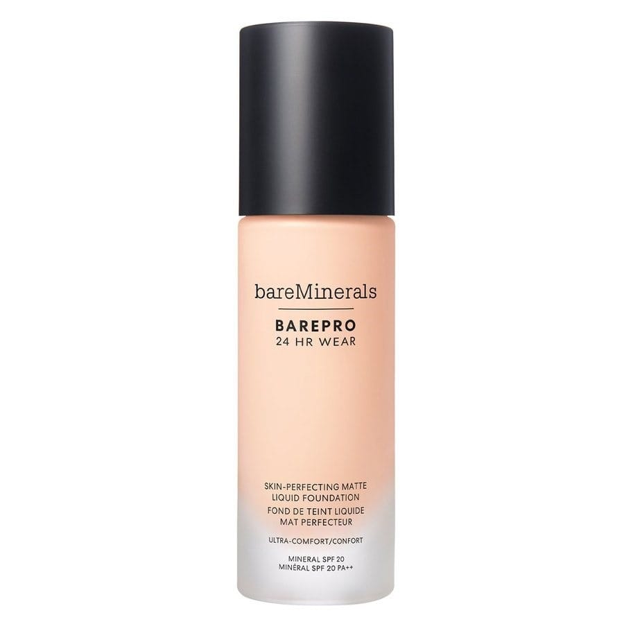 Тональный крем bareMinerals BarePro 24HR Wear Skin-Perfecting Matte Liquid Foundation SPF20, Fair 10 Neutral, 30 мл