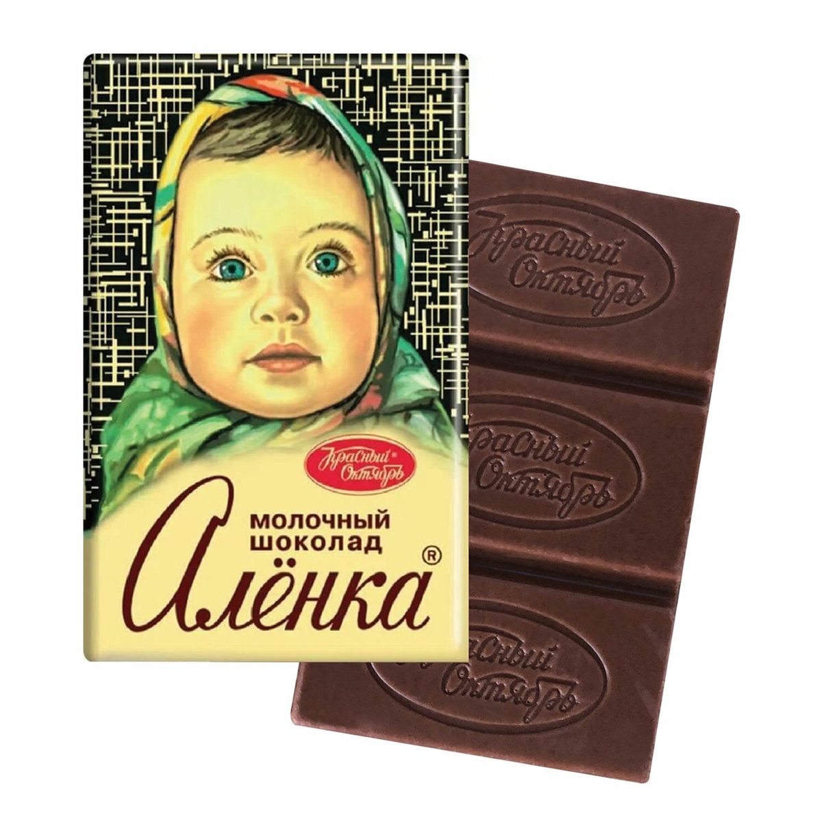 Шоколад Красный Октябрь "Аленка", 15г (КО07747), 42шт.