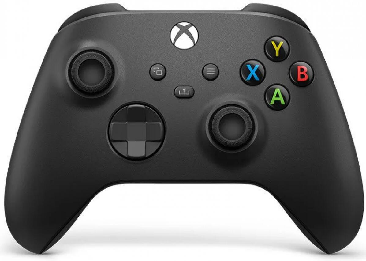Геймпад Microsoft Xbox Wireless Controller, Carbon Black (Черный)