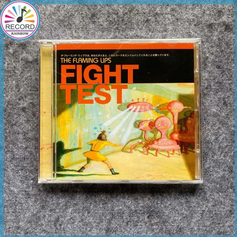 CD The Flaming Lips Fight Test CD 1Z10283 запечатанный совершенно новый альбом