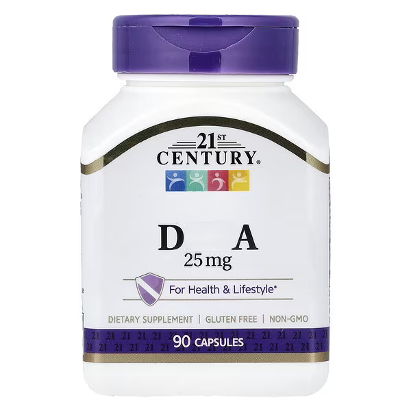 21st Century, DHEA, 90 капсул
