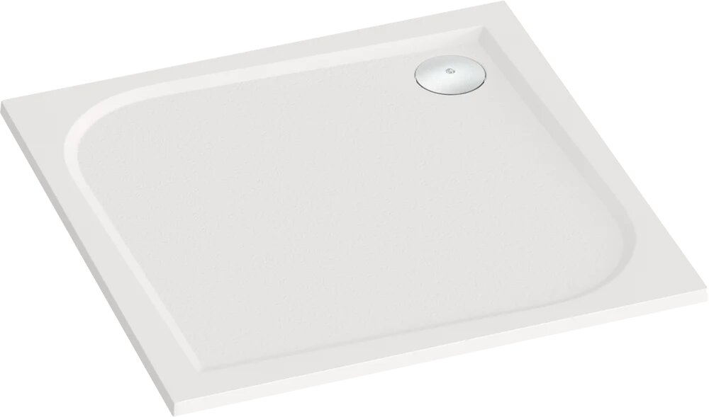 Поддон для душа Good Door Квадро 90x90 см, квадратный, низкий, с антискользящим покрытием, российский