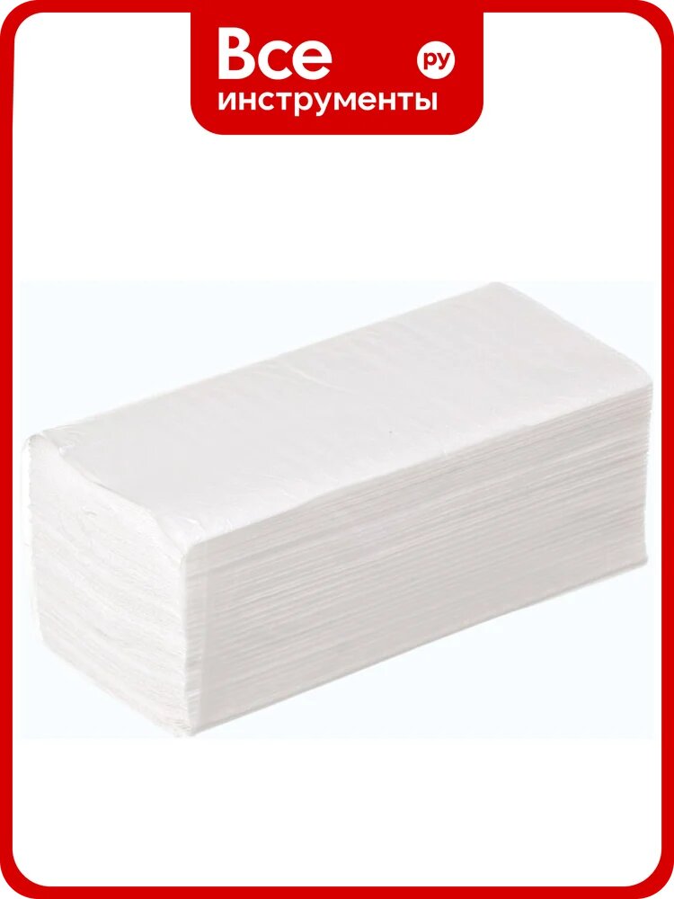 Полотенца листовые ACG Элит V-сл. 2 сл. целлюлоза 23x22см, 34г/м2, 200 л/пачке, 20 пачек 1028135
