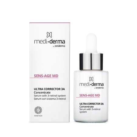 Mediderma SENS-AGE MD ULTRA CORRECTOR 3-A Concentrate Сыворотка для лица липосомальная антивозрастная, 30 мл