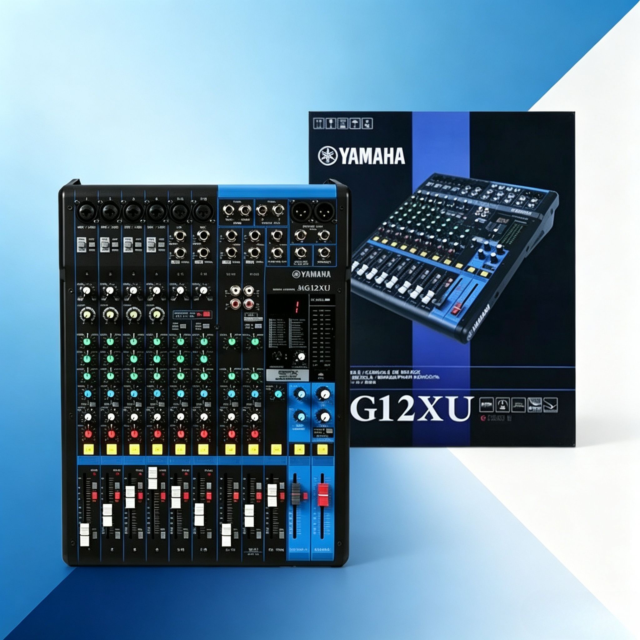 12-полосная сцена с эффектом профессиональный тюнинг-стол подлинной Yamaha MG12XU