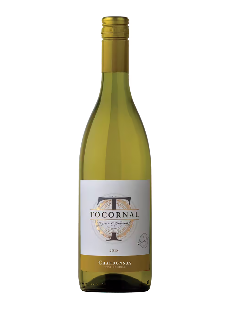Вино Cono Sur Tocornal Chardonnay, белое, полусухое, 0,75 л, Чили
