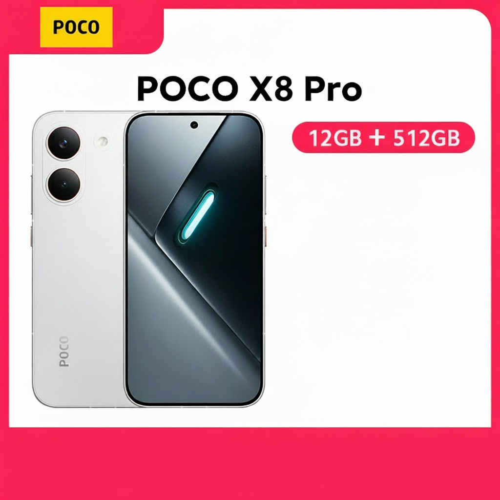 Смартфон Poco X8 Pro, 12/512ГБ, global