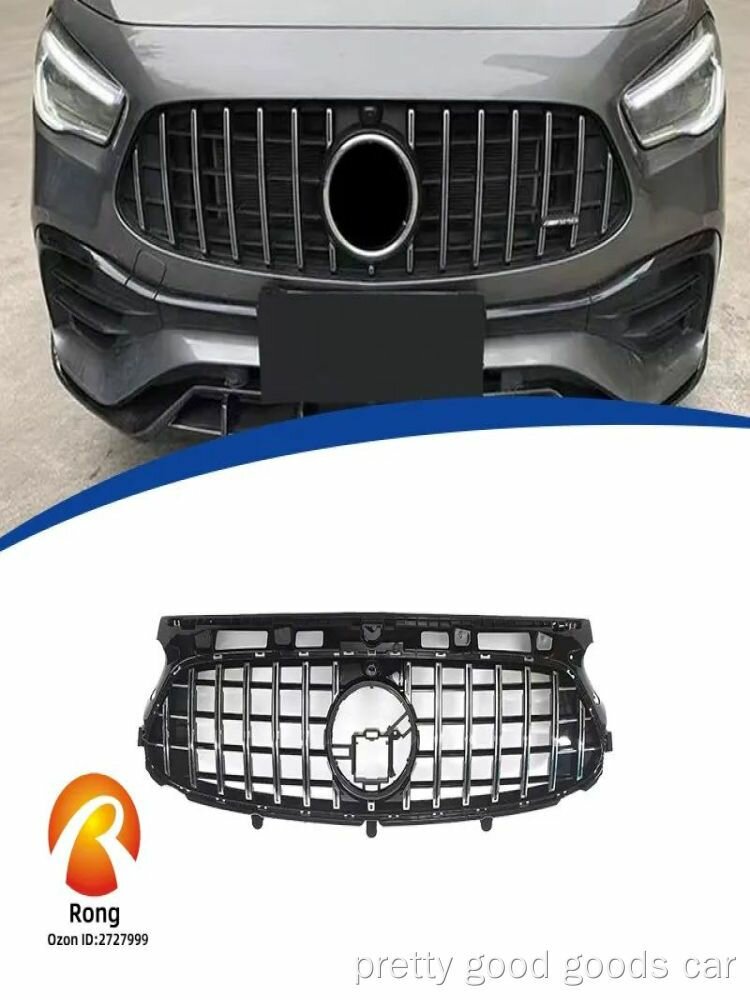 Решетка радиатора автомобильная AMG черная, Rong, 1 шт, для Mercedes, стильный дизайн