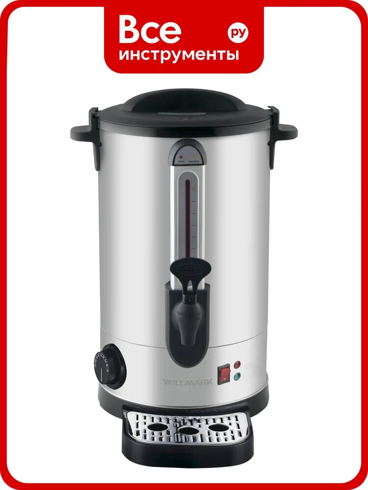Бойлер Willmark WWB-1012S, нержавеющая сталь, 10л, 1600Вт, серебристый