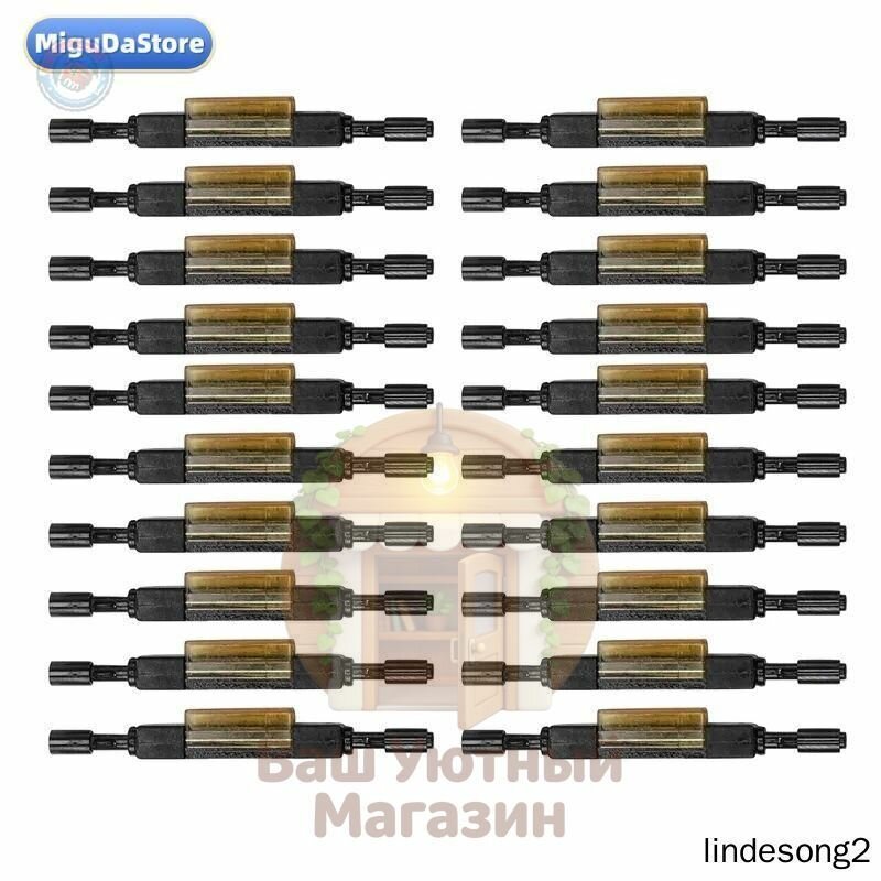 Быстрый соединитель для оптоволоконных кабелей холодная сварка FTTH 20 шт комплект для сетей связи и домашнего интернета оптоволоконный соединитель для FTTH сетей комплект для монтажа