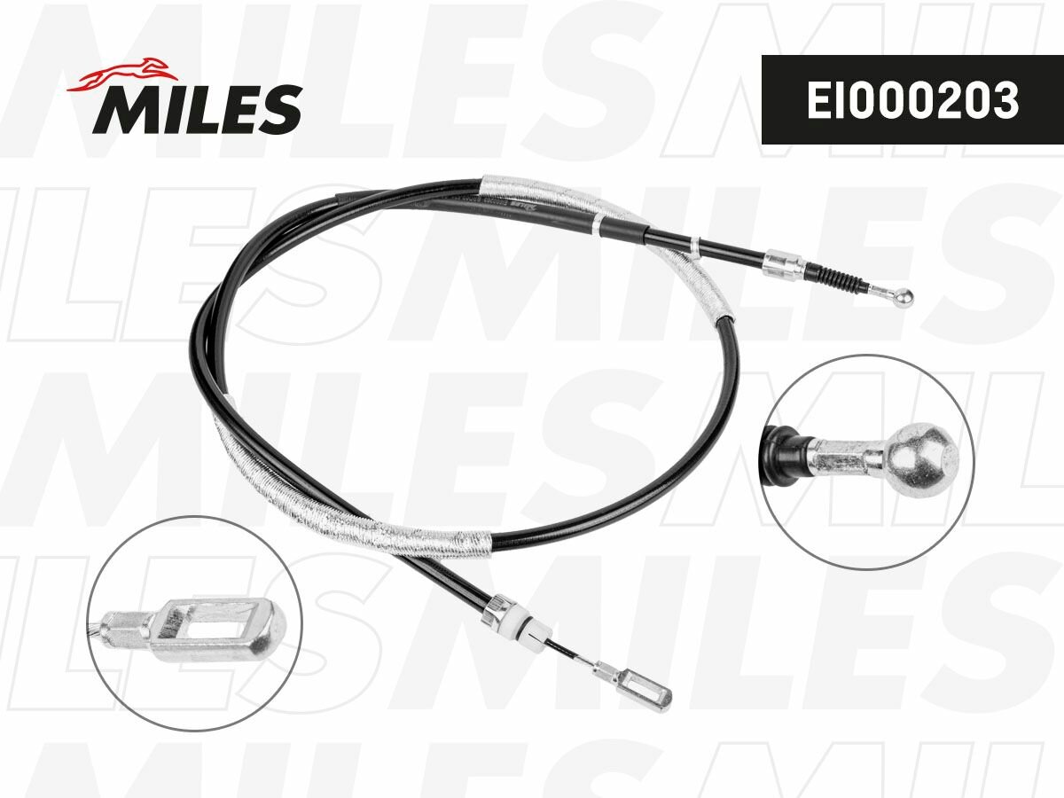 MILES Тросик, cтояночный тормоз AUDI A4 B6 (8E2) / AUDI A4 B6 Avant (8E5) EI000203