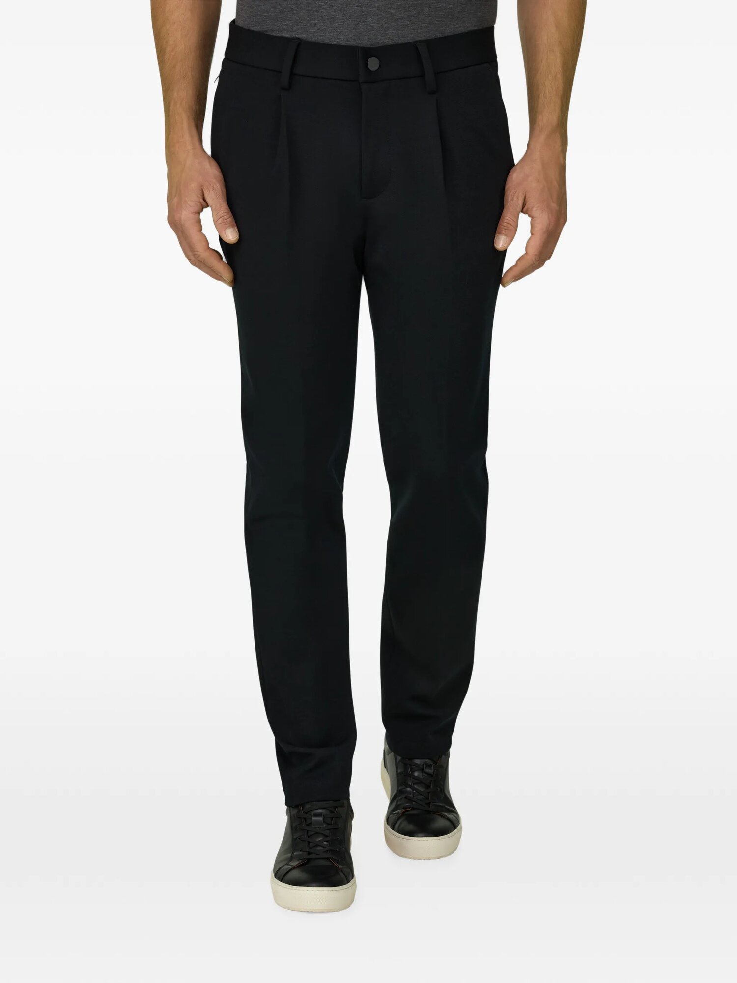Брюки Boggi Milano Trousers in technical wool B Tech, размер 56 — фото 1