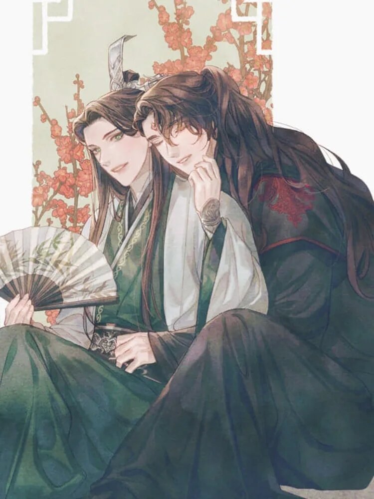 Алмазная живопись Scum Villain Shen Qingqiu Luo Binghe KAYOU Round 20x30, HKQTA661-7