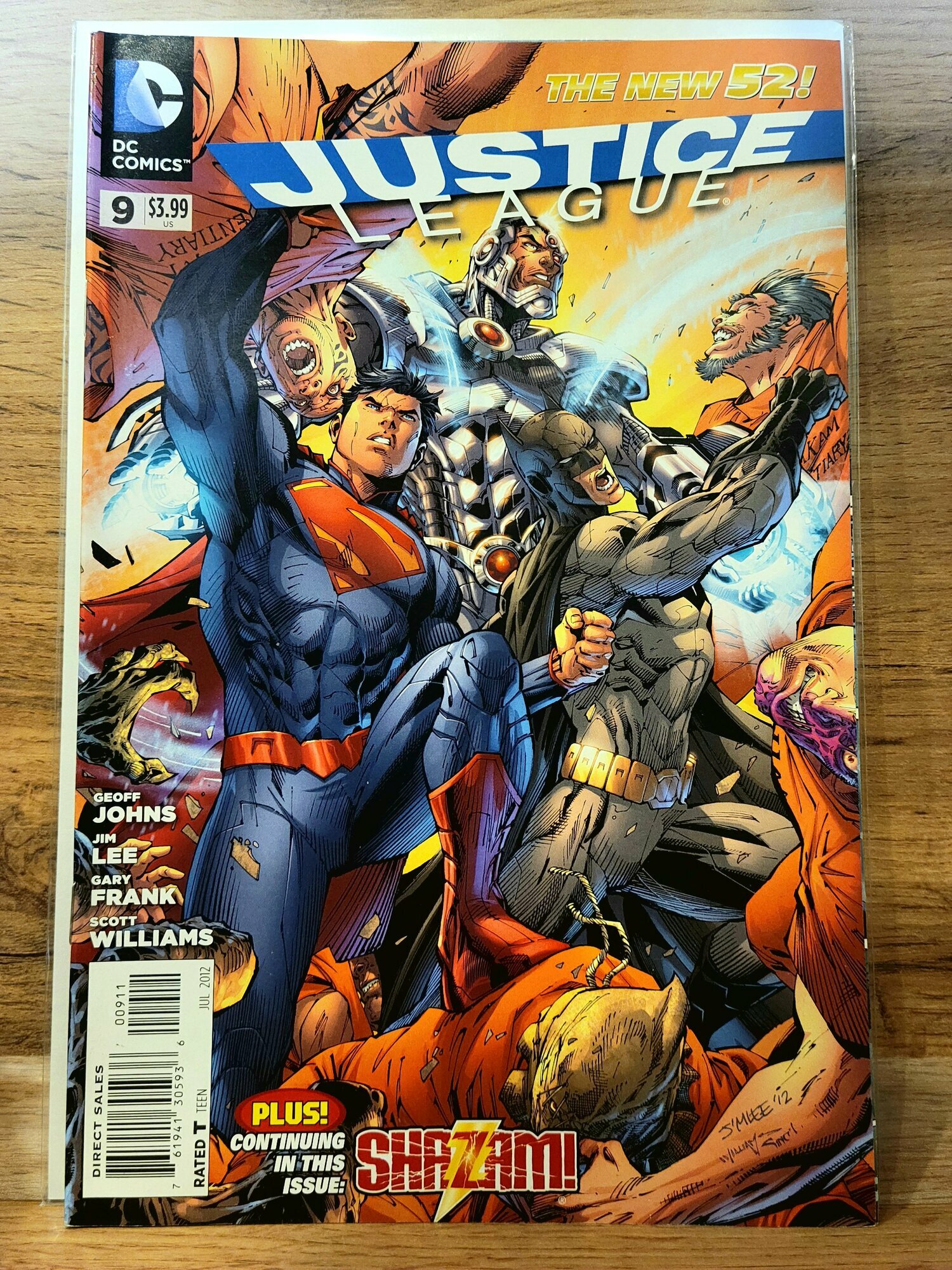 Justice League #9. Оригинальный Комикс