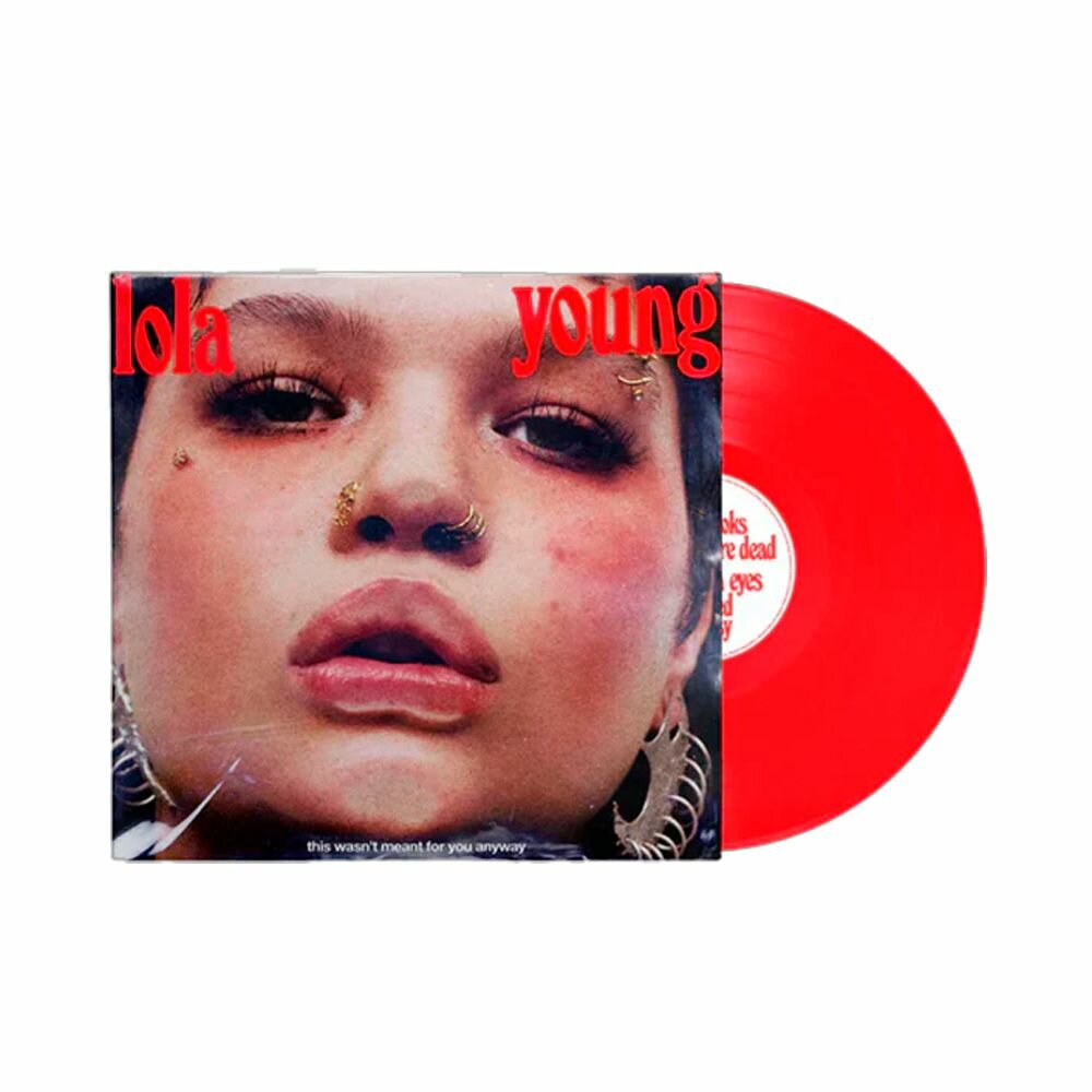 LOLA YOUNG - This Wasn't Meant For You Anyway, (LP, Транспарентный Красный Винил) Виниловая Пластинка