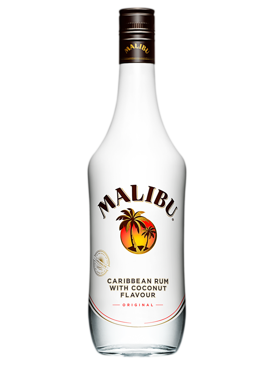 Ликер "Malibu" кокосовый, десертный, 0,7 л, крепость 21%, ст/б