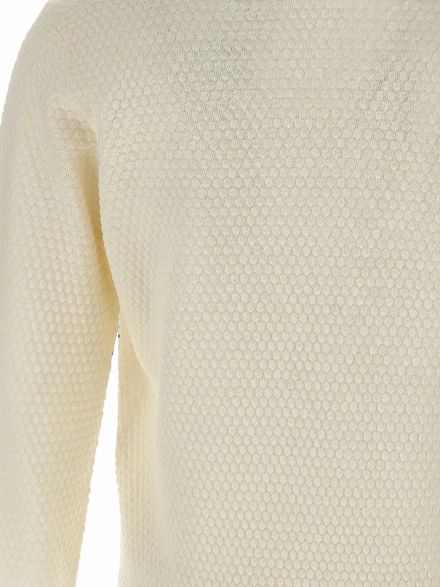 Свитер Kangra Cashmere Bubble-stitch knit sweater, размер 60, , бежевый/белый — фото 1