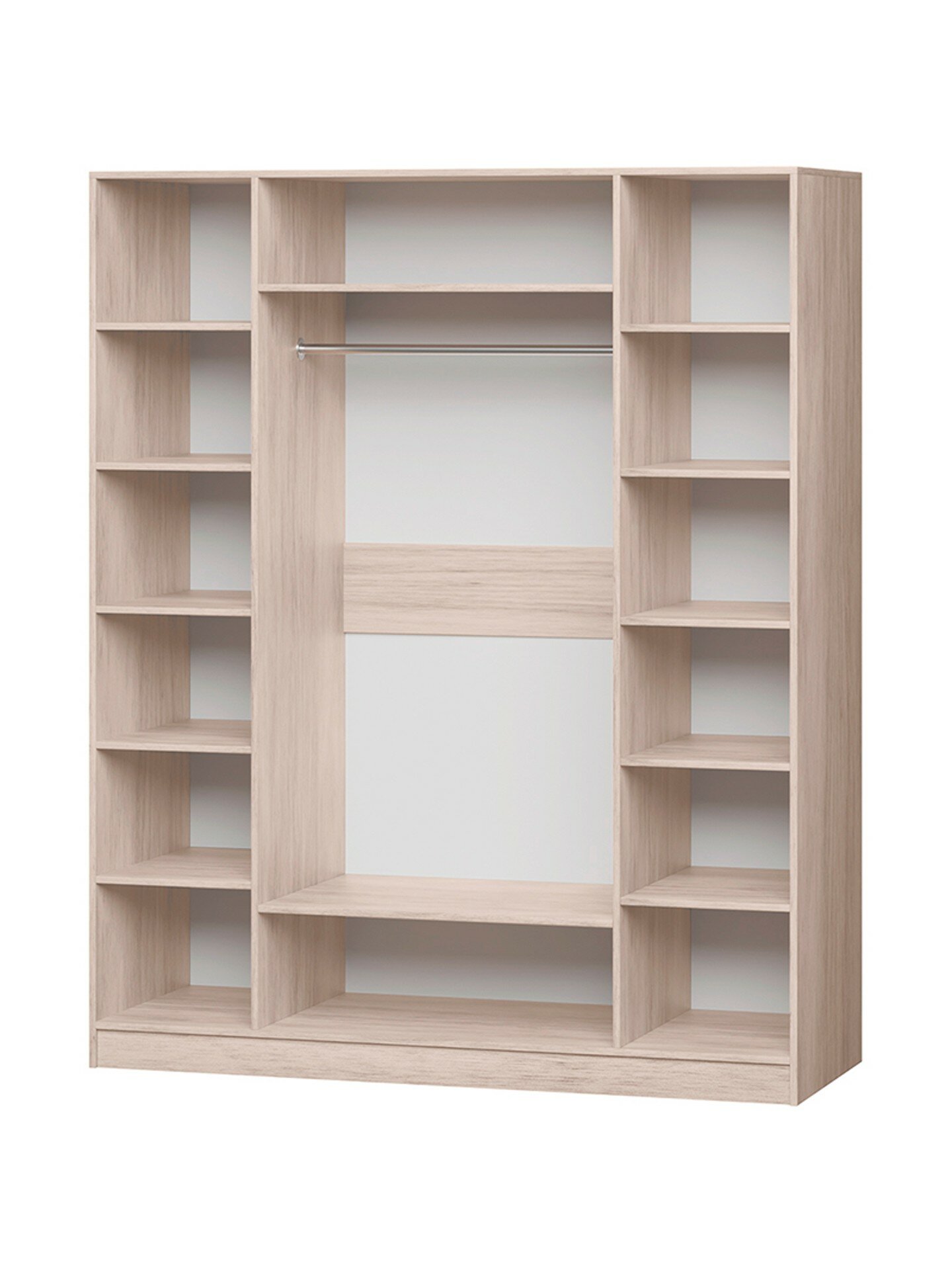Корпус шкафа распашного Купе Гардеробной 4.1 Дуб Молочный 8622 PR GF 150*60*230 см GOODFORM