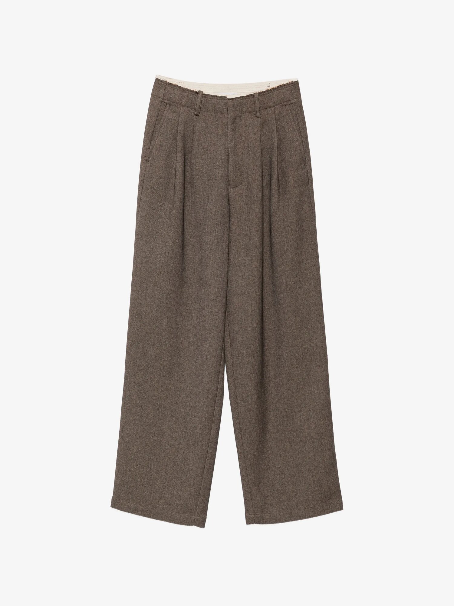 Брюки ELEH Pleated palazzo pants