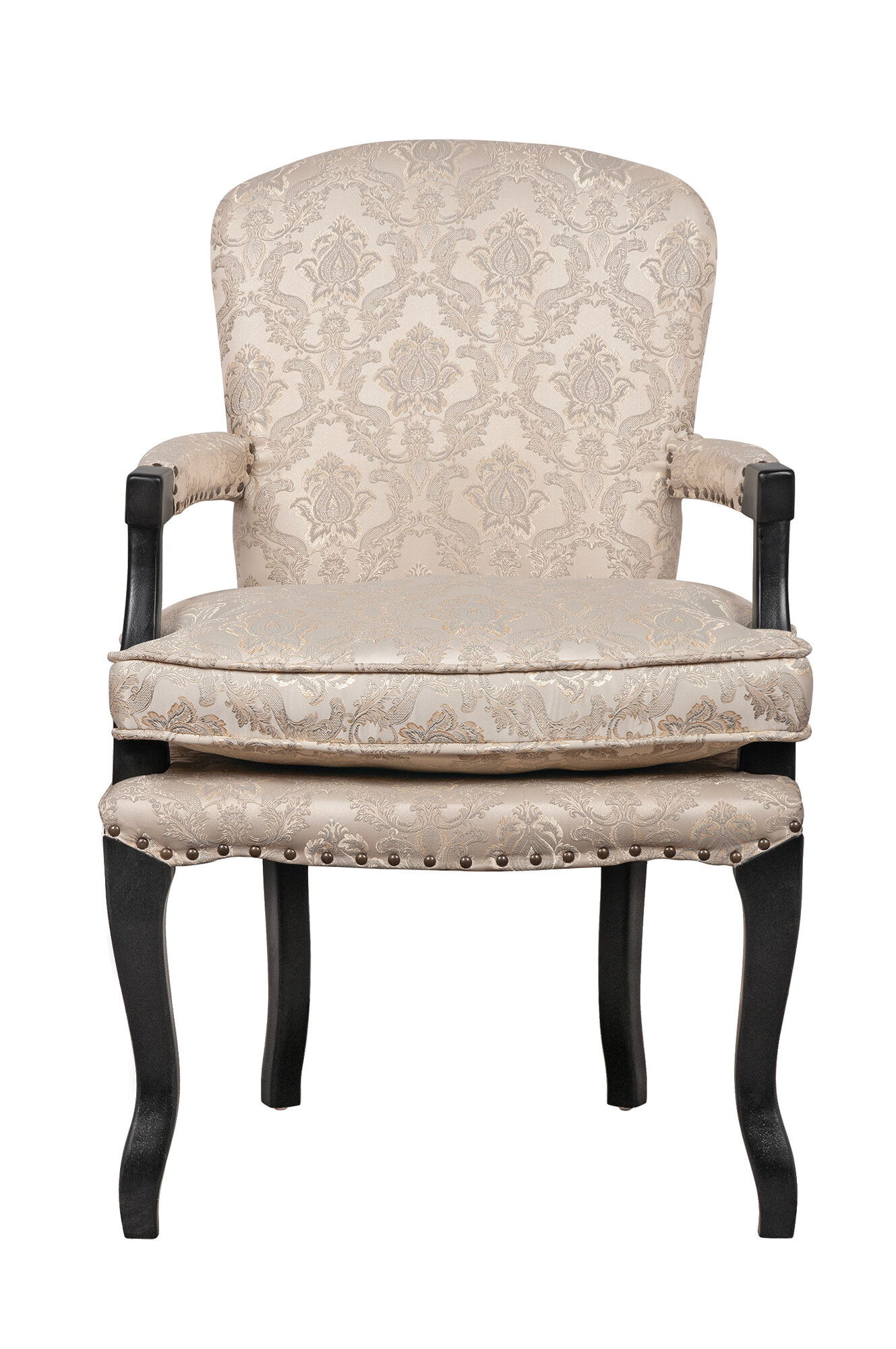 Полукресло Anver beige+black