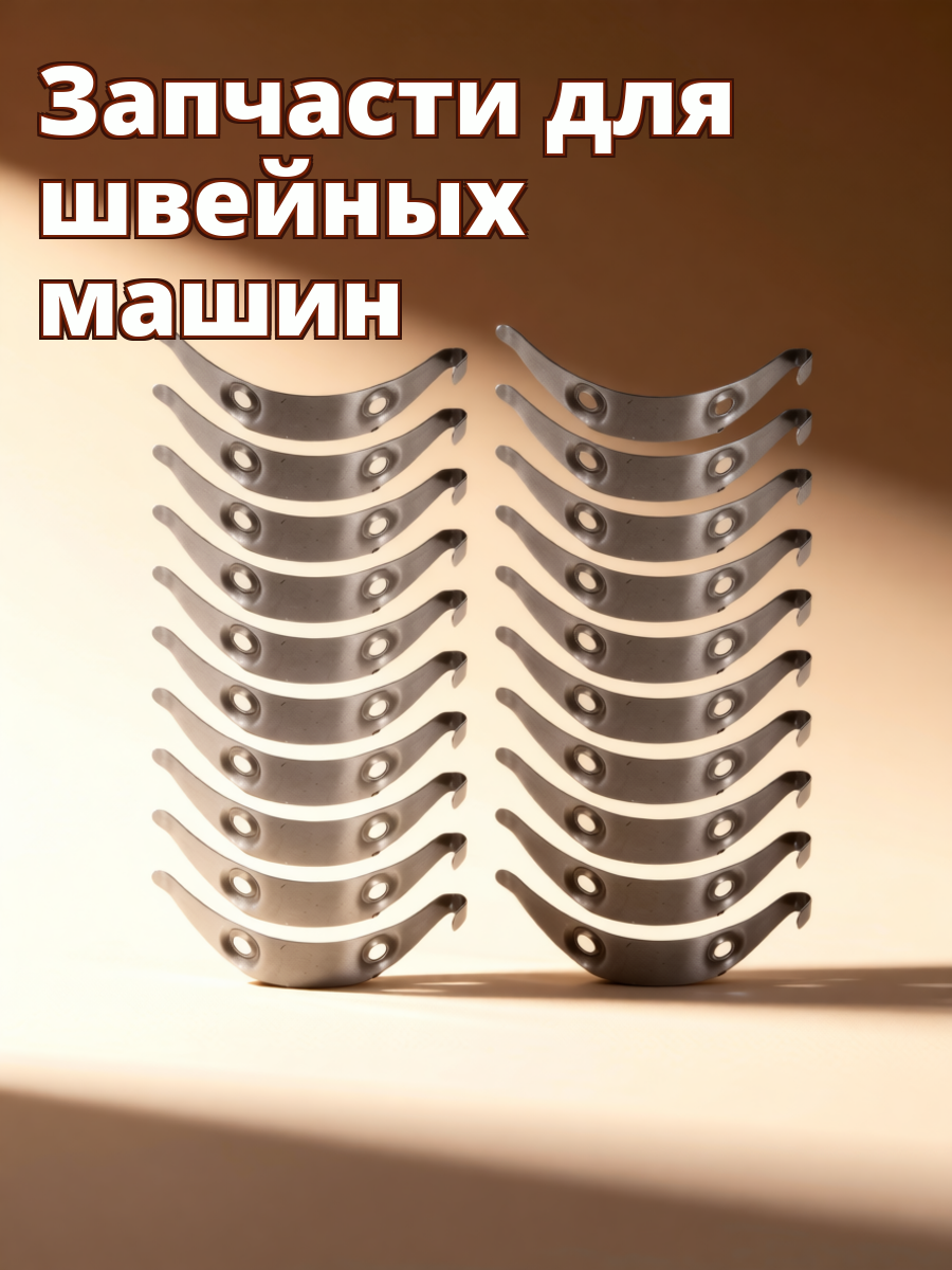 Металлическая Пружина Для Шаттла, Запчасти Для Ремонта Швейных Машин, 20 Комплектов