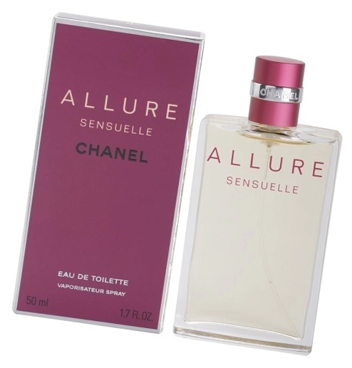 Туалетная вода для женщин Chanel Allure Sensuelle Eau De Toilette 50 мл / Шанель Аллюр