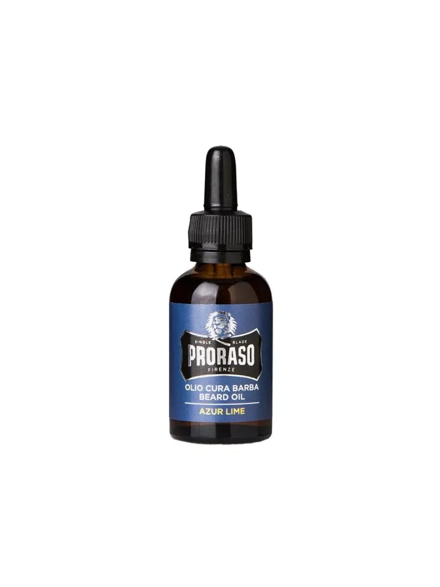 PRORASO Azur Lime, Масло для бороды, 30мл