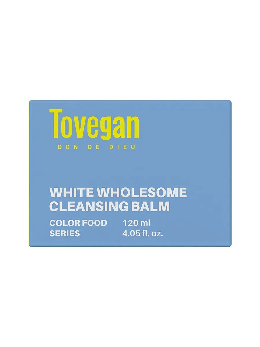 Tovegan Очищающий бальзам для лица White Wholesome Cleansing