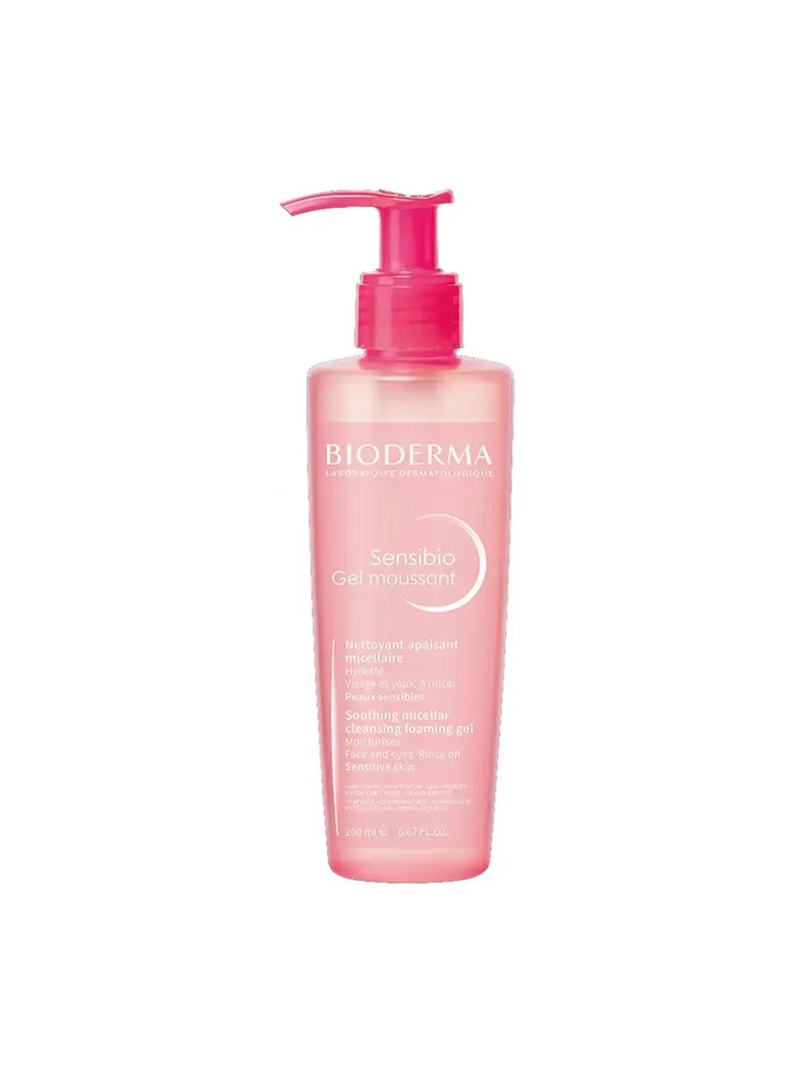BIODERMA Sensibio Soothing micellar cleansing foaming 200 мл