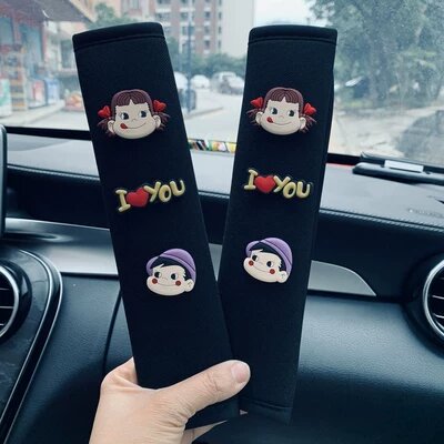 Декоративная накладка на ремень безопасности автомобиля с Fujiko, пара